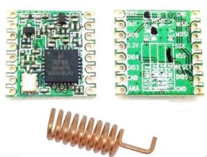 Módulo LoRa RFM95W 915 MHz - Electromer